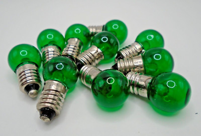 "TEN" 432G GREEN LED AMERICAN FLYER SWITCH CONTROLLER BULB SCREW BASE ...