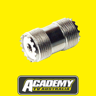 PL259 FEMALE TO PL259 FEMALE JOINER UHF CB SCANNER (SO259-SO259) | eBay