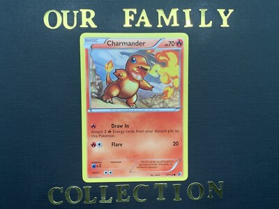 Pokemon Card - Charmander - 17/113 - Common - Legendary Treasures | eBay