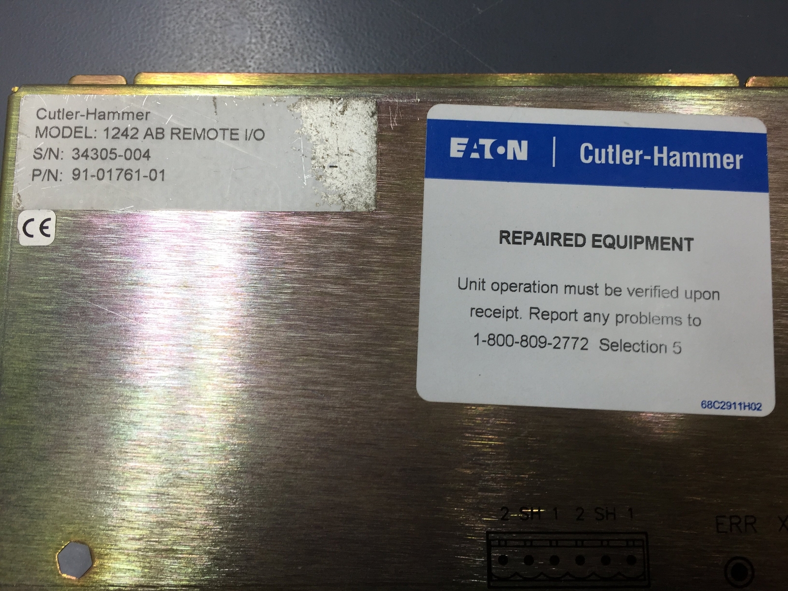 EATON 91-01761-01 AB REMOTE I/O for sale online | eBay