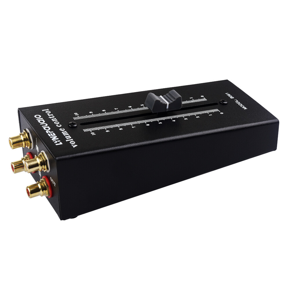 HiFi Passive Preamp Stereo Audio Signal Booster Line Level Amp Volume ...