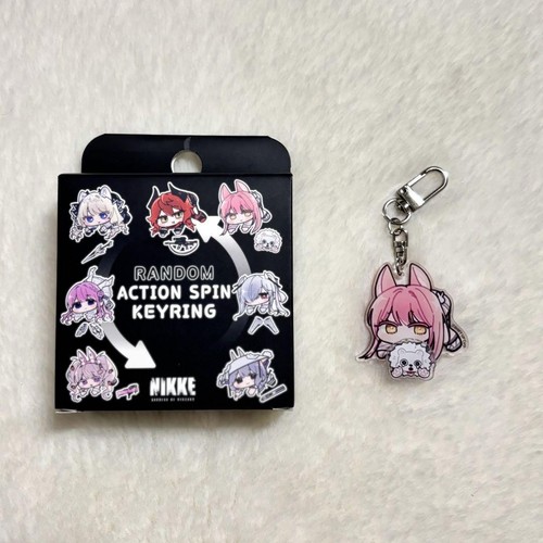 Goddess Of Victory Nikke Leona Acrylic Action Spin Keyring Korea ...