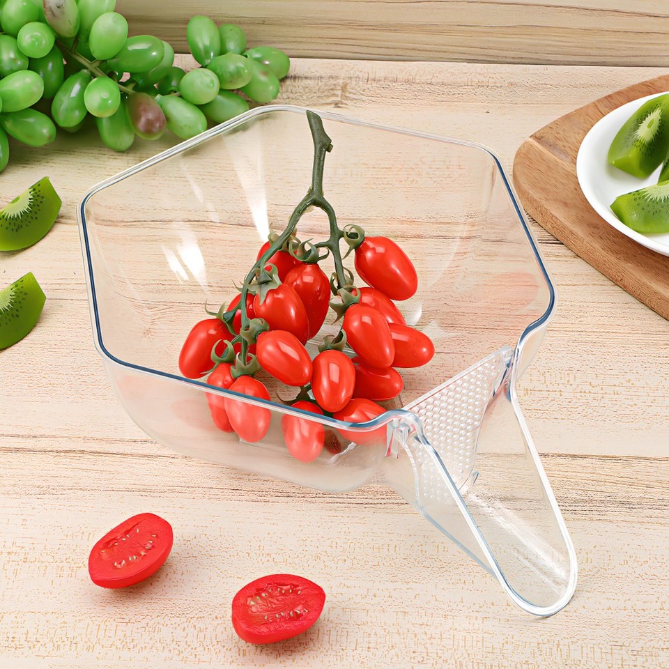 Drain Basket Plastic Filter Multi Function Draining Functional Rice ...