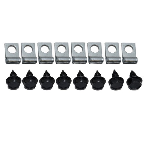 35-39 Chevy Master Deluxe Brake Line tube Clips clamp bracket kit Set ...