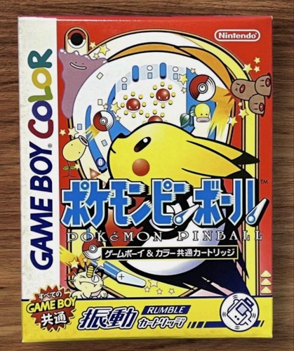 Game Boy Color Pokemon Pinball Nintendo Japan Used Handheld Game Japan ...