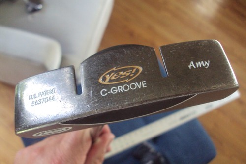 Yes! C Groove Amy blade putter 35" w/headcover | eBay