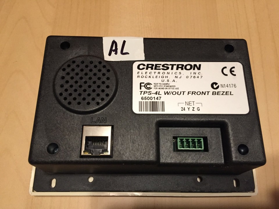 Crestron Isys 3.6" Wall Mount Touch Screen TPS-4L AL | eBay