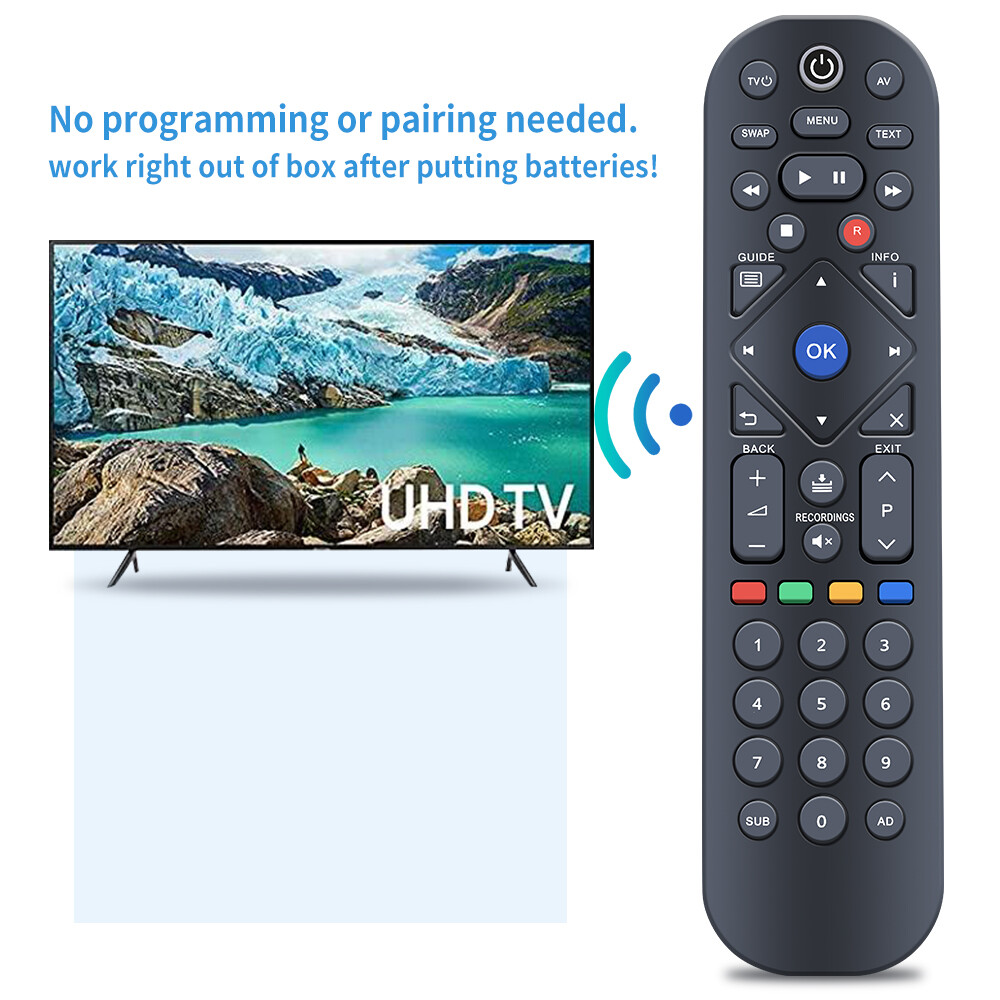 New T2.R Remote Control For Manhattan Recorder Freeview HD T2 T2-R ...