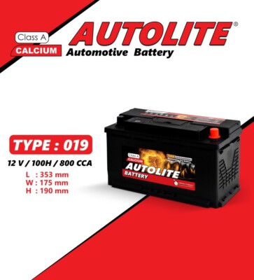 Battery 019 Heavy Duty 100AH 800cca VAN TRUCK LORRY TRACTOR MAINTENANCE ...