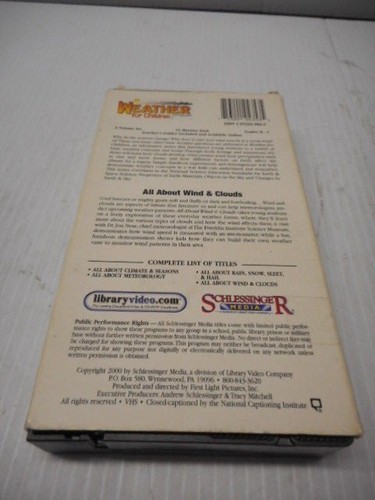 Schlessinger Science Library Weather For Children All About Winds ...