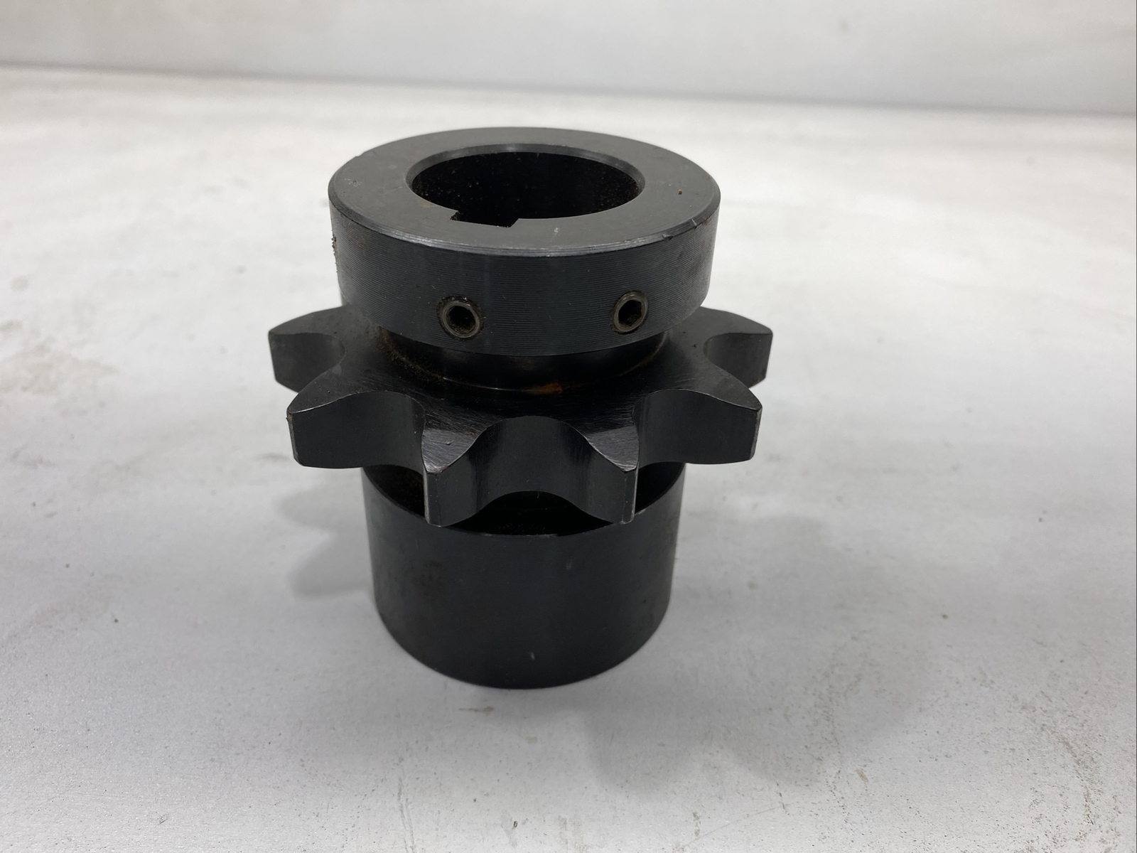 NEW 10 Tooth Size 80 Chain Sprocket, Shaft Size 1-1/2 And Hub Is 3-1/2 ...