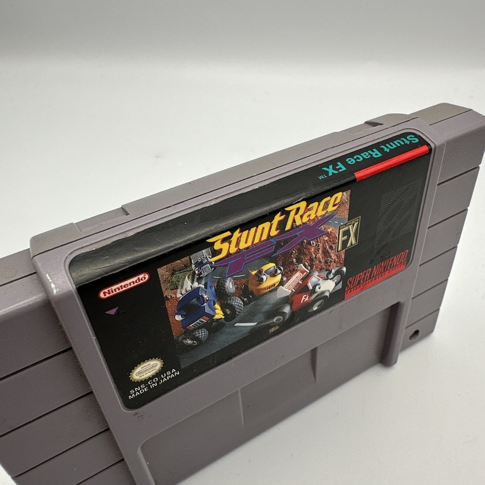Stunt Race FX (Super Nintendo Entertainment System, 1994) | eBay