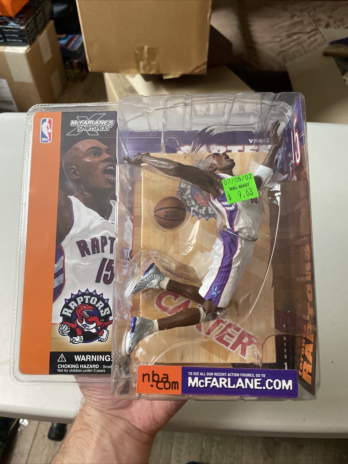 🔥 2002 Vince Carter NBA McFarlane Sports Picks Toronto Raptors Figure Series 1 | eBay