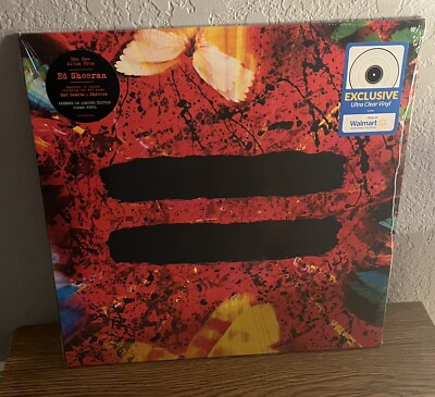 Ed Sheeran - Equals - Limited Edition Ultra Clear Exclusive Vinyl LP ...