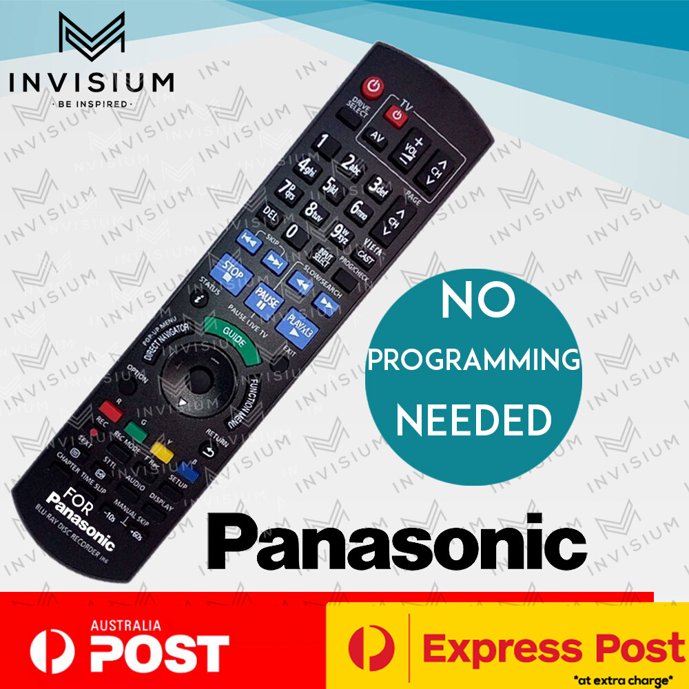 PANASONIC Replacement Remote Control TV DVD Blu Ray BD DMP-BD75 DMP ...