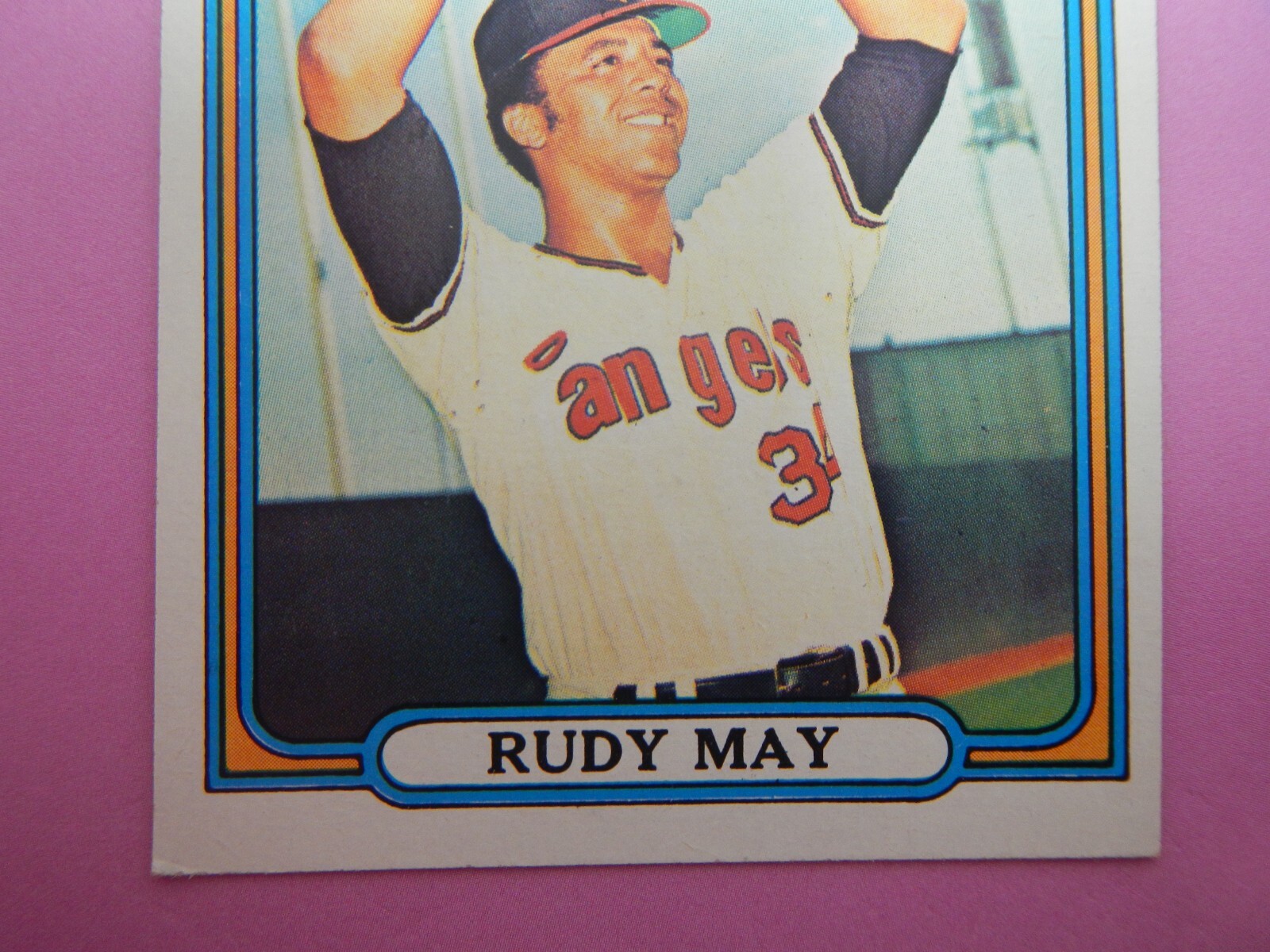 1972 Topps Baseball Rudy May Angels #656 | eBay