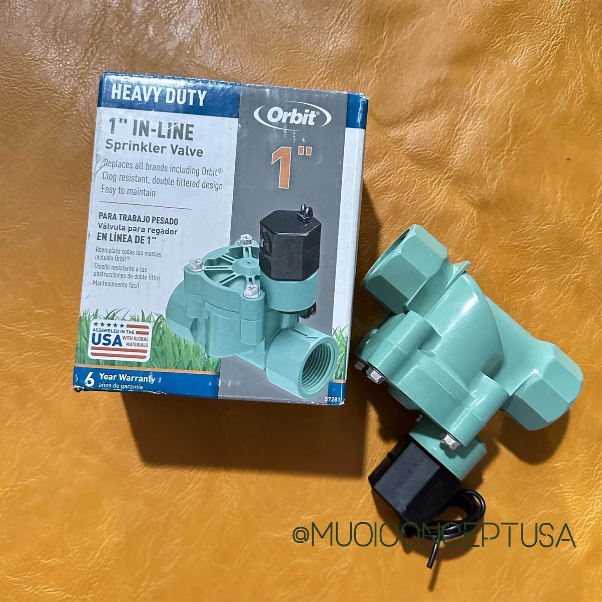 Watermaster Sprinkler Valve 57223 Schematic WATER MASTER 3/4"