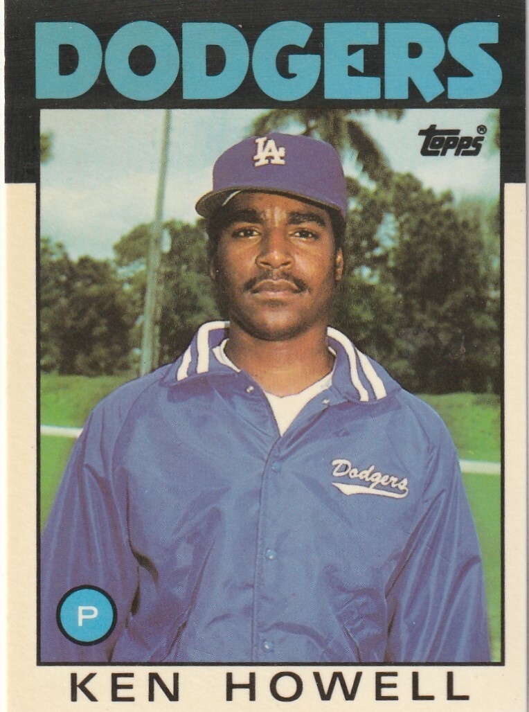 FREE SHIPPING-MINT-1986 Topps Tiffany #654 Ken Howell Dodgers | eBay