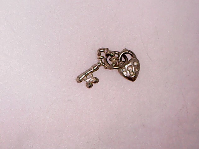 Vintage Sterling Silver Lock & Key Charm - Silver Unlimited | eBay