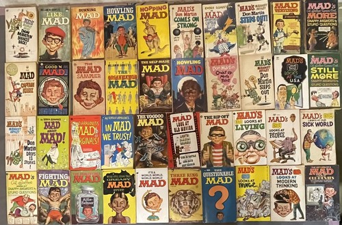 Mad Magazine Paperbacks Lot Of 65 Books | eBay