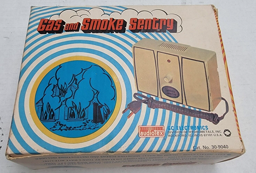 Audiotex gas And Smoke Electric Sentry Detector | eBay