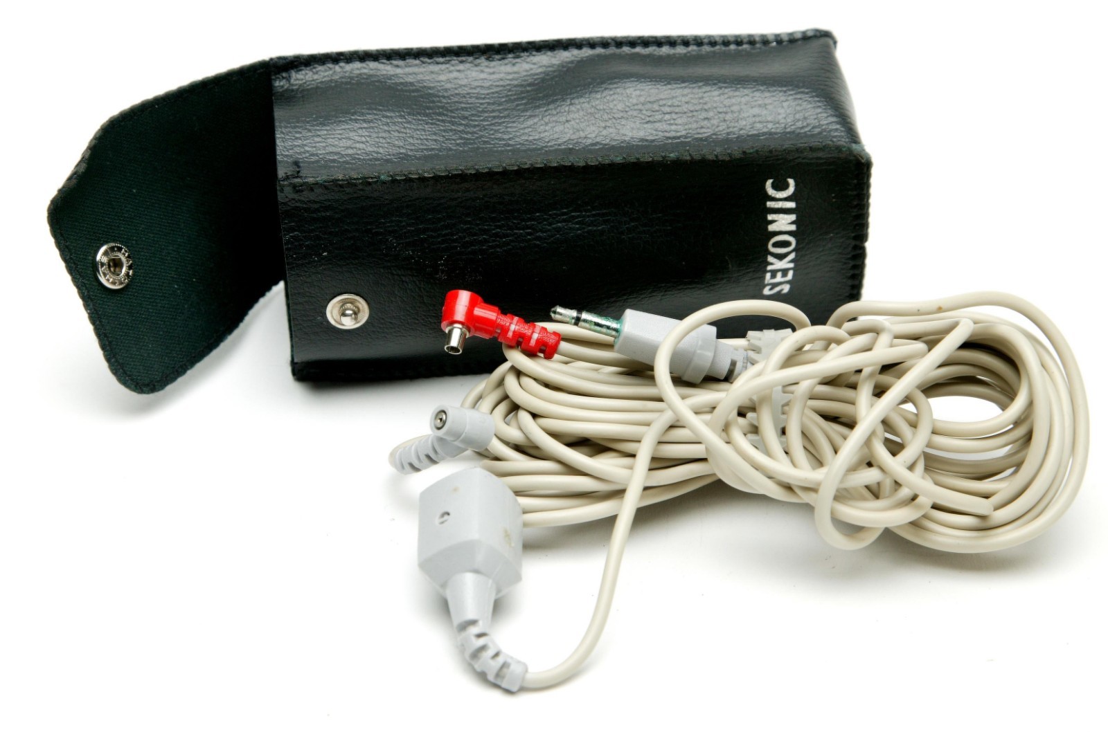 Vintage Sekonic Gray Sync Cord 20' Long With 3,5mm Mono-Female ...