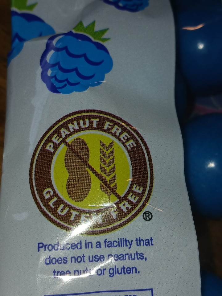 Blue Raspberry, Double Bubble Gum Balls, 1 Package, Make An Assorted ...