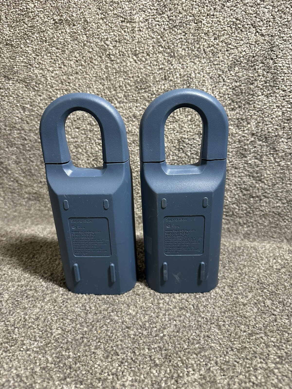 LOT of 2 GE SUPRA iBox Lockbox Real Estate Key Storage FOR PARTS/NOT ...