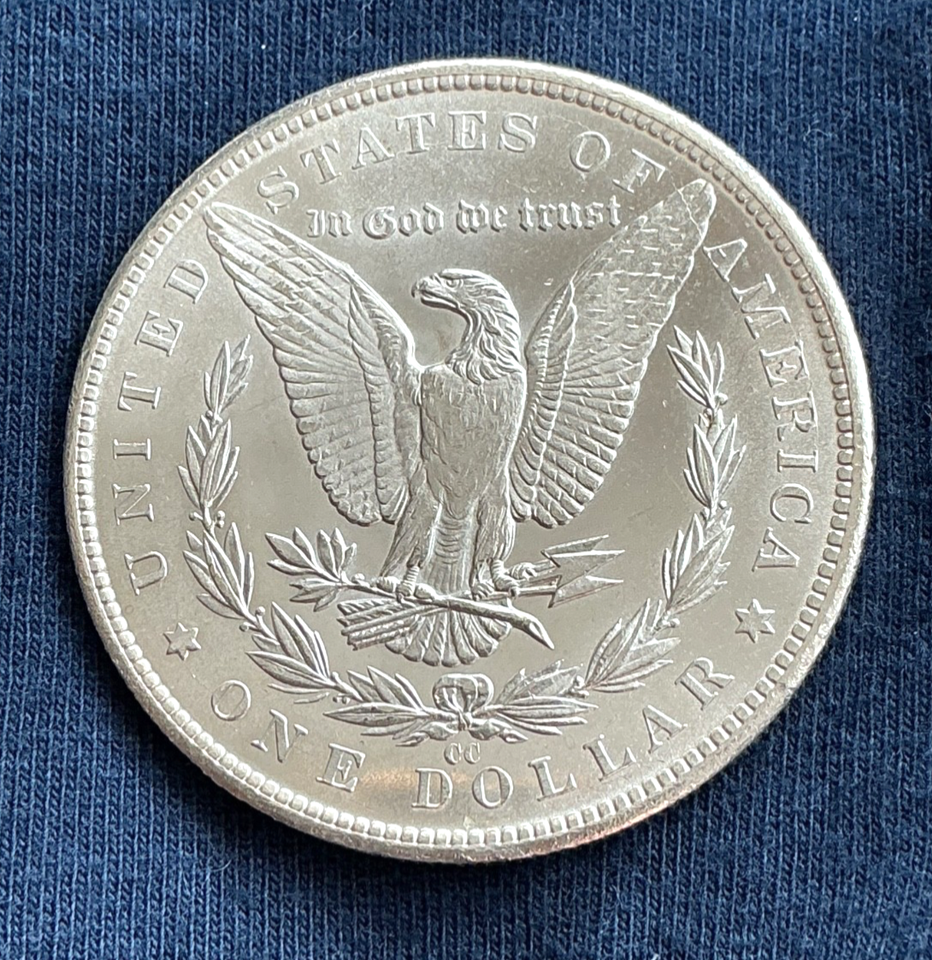 1884 CC Morgan Dollar Choice Uncirculated Better Date/Mint $1 No ...