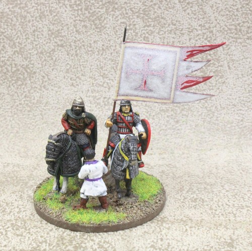 28mm Crusades metal BYZANTINE COMMAND Very Well Painted 36408 | eBay UK