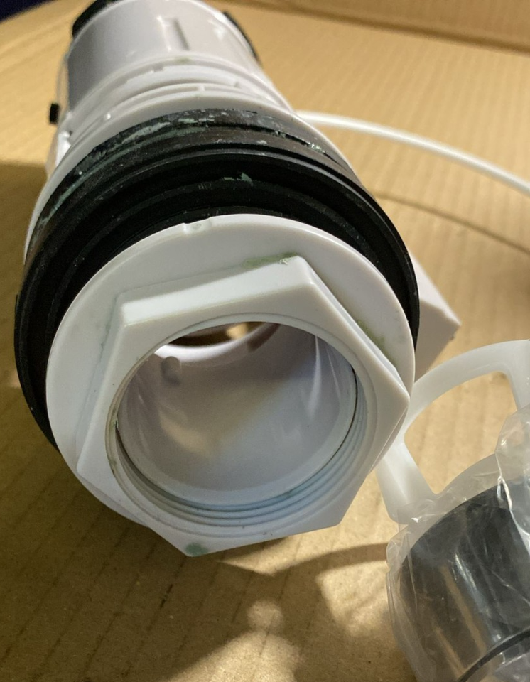 Fluidmaster Top Side Front Mounted Dual Flush Valve White PRO550UK ...