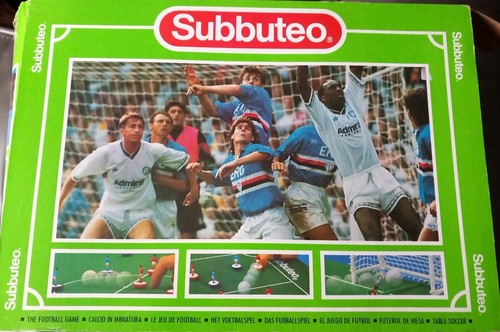 90s SUBBUTEO BOXED SET CLUB EDITION. GOALS RED NETS TEAMS BALLS FLAGS ...