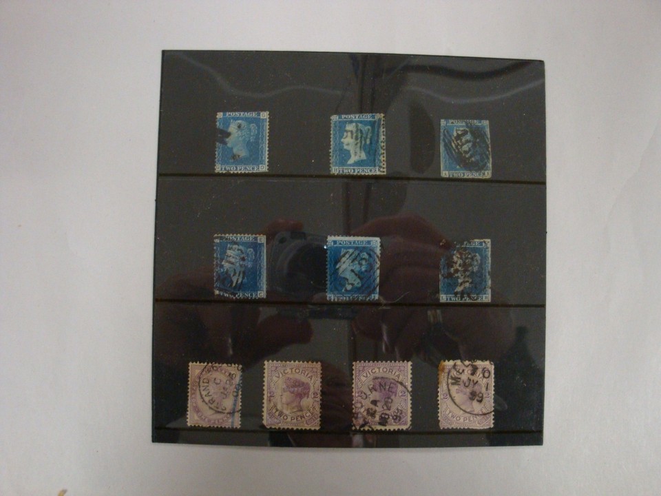 Queen Victoria One & Two Penny Stamp Collection 22 Stamps in Total ...