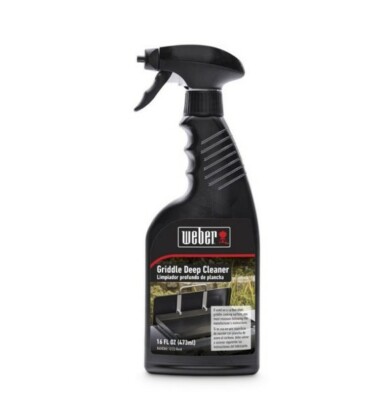 Weber Grill Griddle DEEP Cleaner SPRAY - Loosens Stubborn Grease And ...