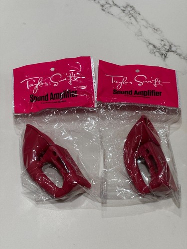 (2) SEALED Taylor Swift Sound Amplifiers Phone Speakers Official Red ...