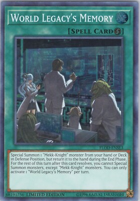 World Legacy's Memory NM (#1) FLOD LTD Flames of Destruction Yugioh | eBay