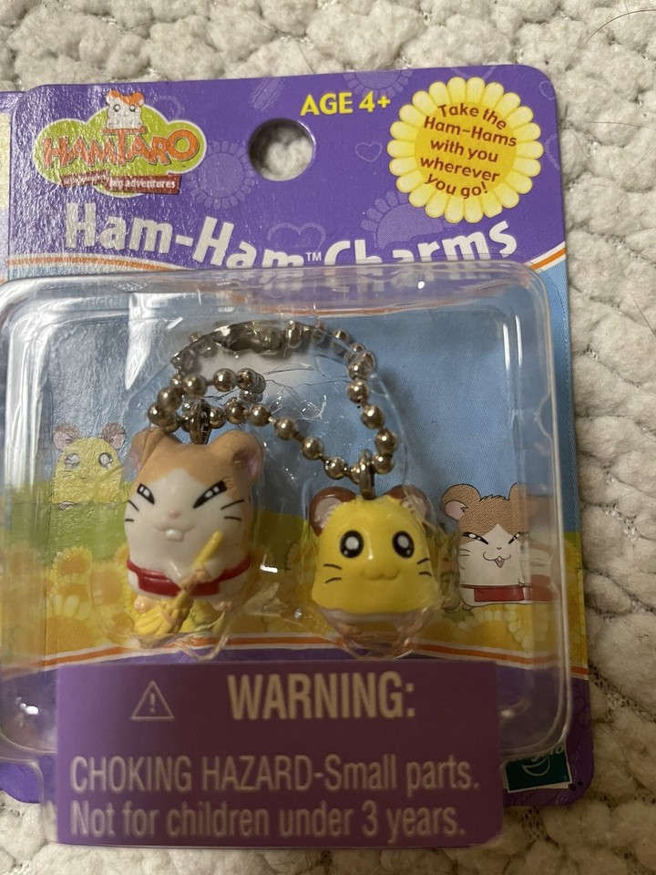 Hamtaro Backpack Charms: 2002 Hasbro COMPLETE SET | eBay