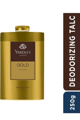YARDLEY LONDON GOLD MUSKY DEODORIZING TALC POWDER 250g X 1 pack 🇬🇧 ...