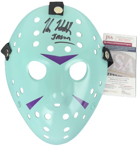 KANE HODDER signed JASON VOORHEES MASK Friday the 13th Nintendo NES 8 ...