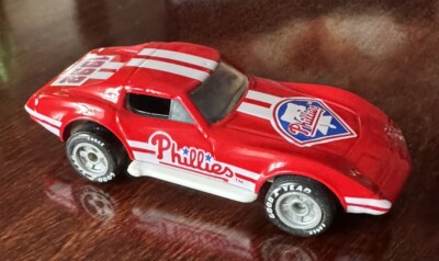 Matchbox 1992 Corvette In Red With Phillies Logo 1:64 Scale | eBay