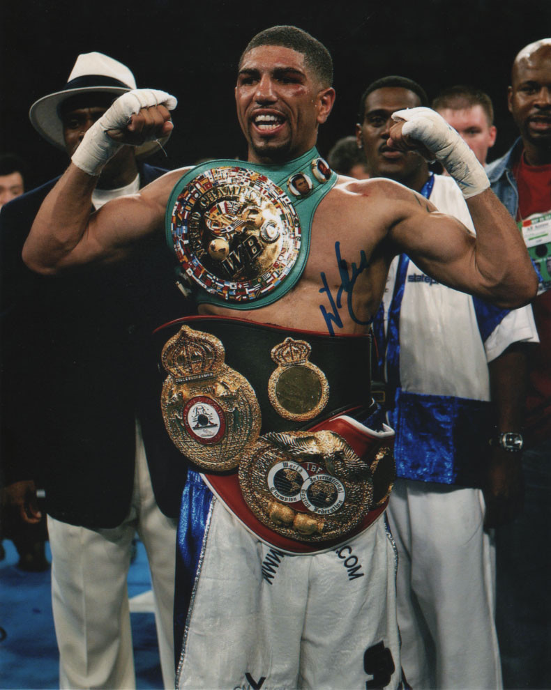Winky Wright Boxing Light Middleweight Champion HOF SIGNED 8x10 Photo ...