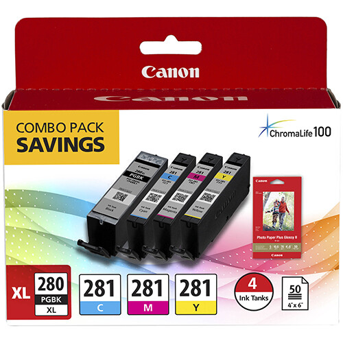 Canon PIXMA TR7520 (2021C006) Combo Pack Ink (BK/C/M/Y) | eBay