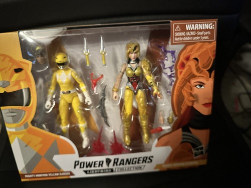 Power Rangers Lightning Collection Mighty Morphin Yellow Ranger Vs ...