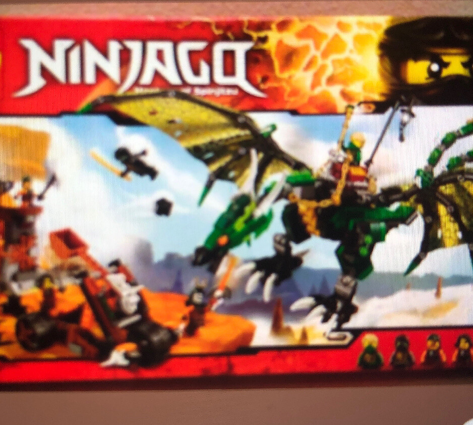 LEGO 70593 NINJAGO - THE GREEN NRG DRAGON * NEW * IN SEALED BOX ...