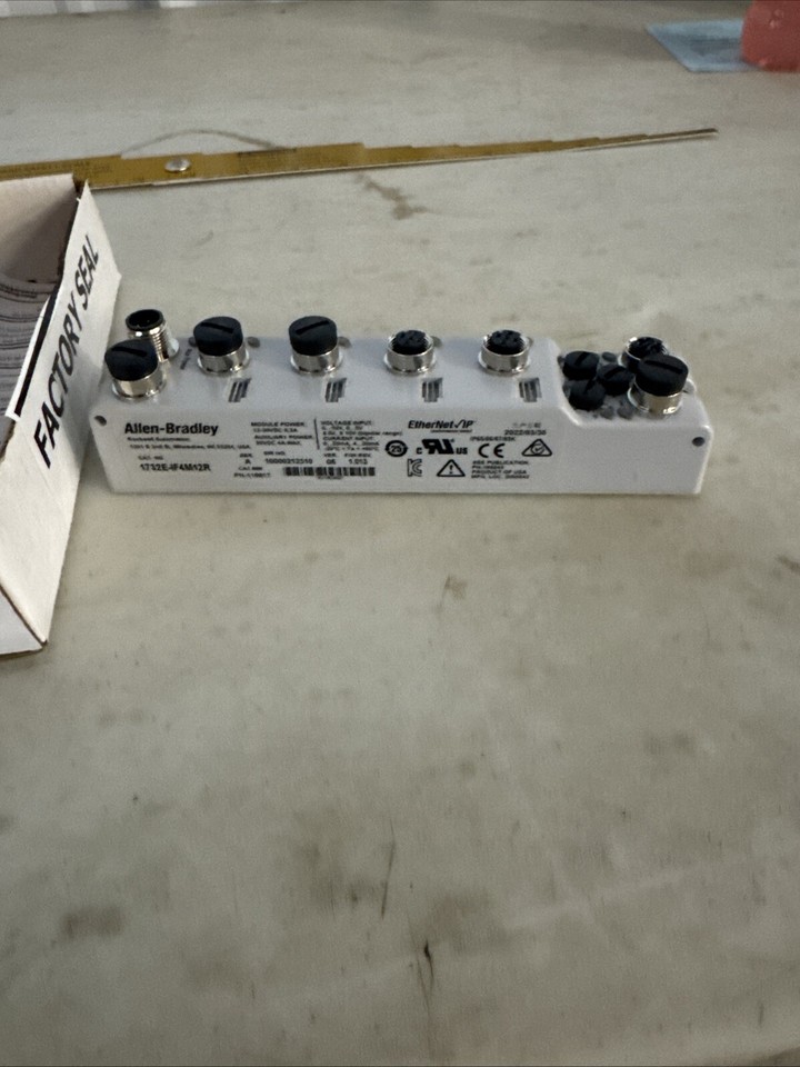 AB 1732E-IF4M12R ArmorBlock Dual-Port EtherNet/IP 4Point Analog Input ...