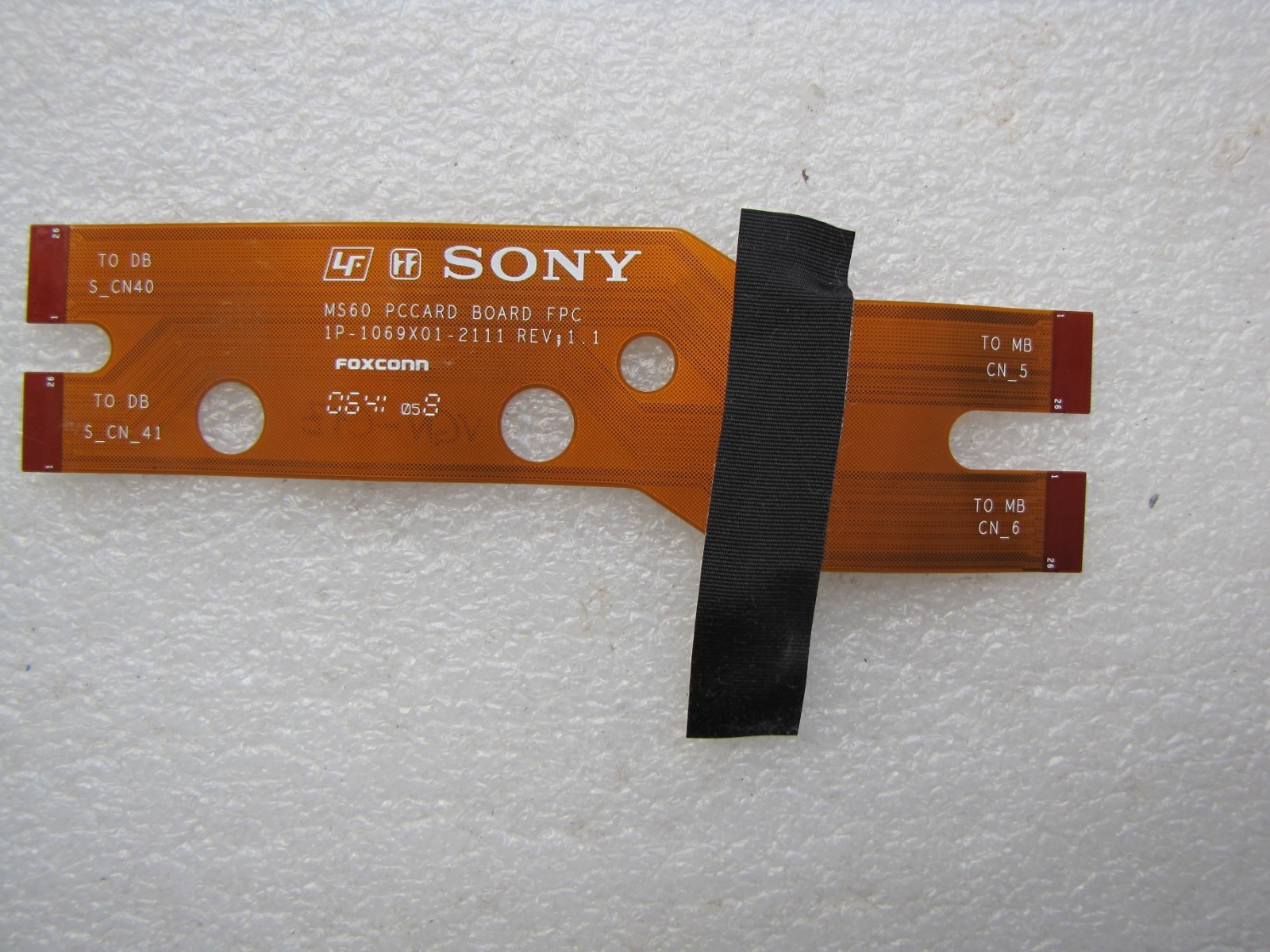 Sony Vaio VGN-C1Z (PCG-6P1M) PCcard board connection cable (P/N: 1P ...