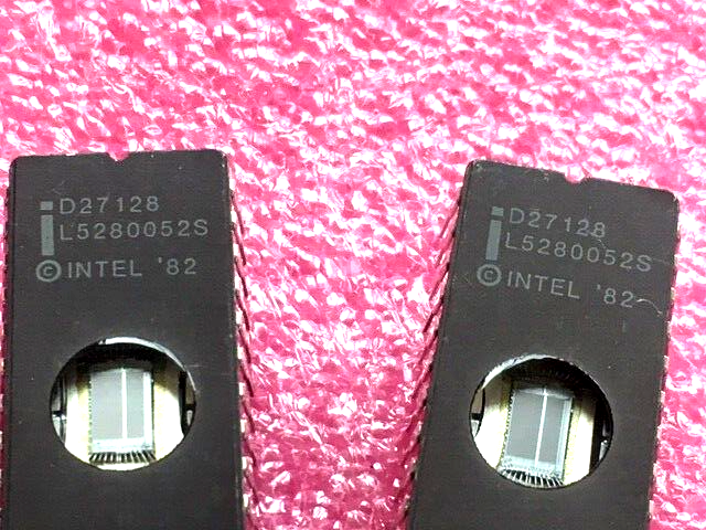 3pc Intel D27128 16K x 8 EPROM 250ns, 27128 NEW | eBay