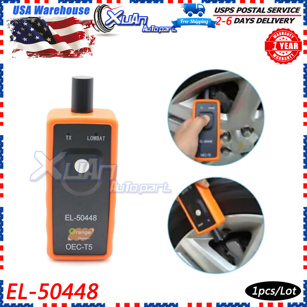 Car For GM EL-50448 OEC-T5 Tire Pressure Sensor Auto TPMS Relearn Reset ...