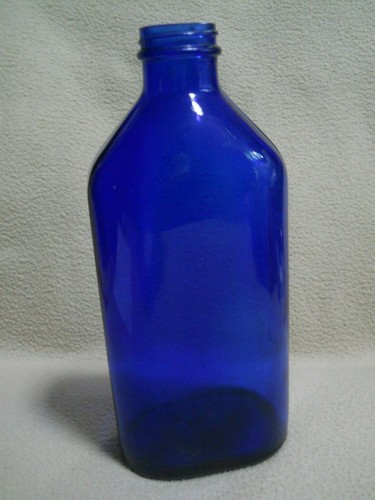 Vintage 9" Cobalt Blue Genuine Phillips Bottle / 24 oz / EMPTY | eBay