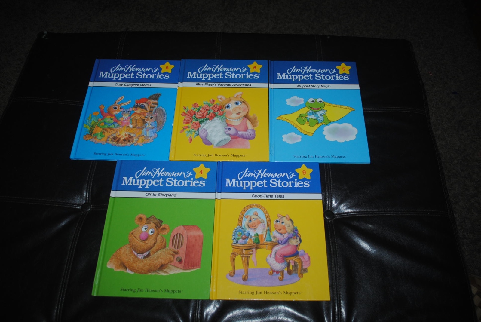 Jim Henson's Muppets Muppet Stories 5 Book Lot Vintage 1991 Kermit ...